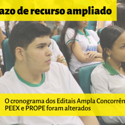 Editais – PROPE – Pró-Reitoria de Extensão da UFCA